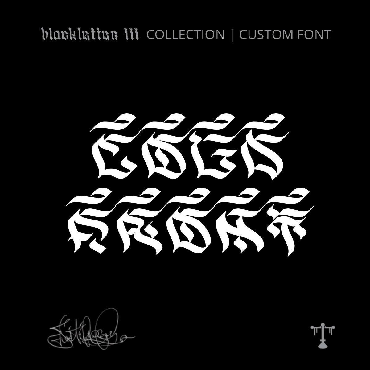 Cold Front Font - Justified Ink