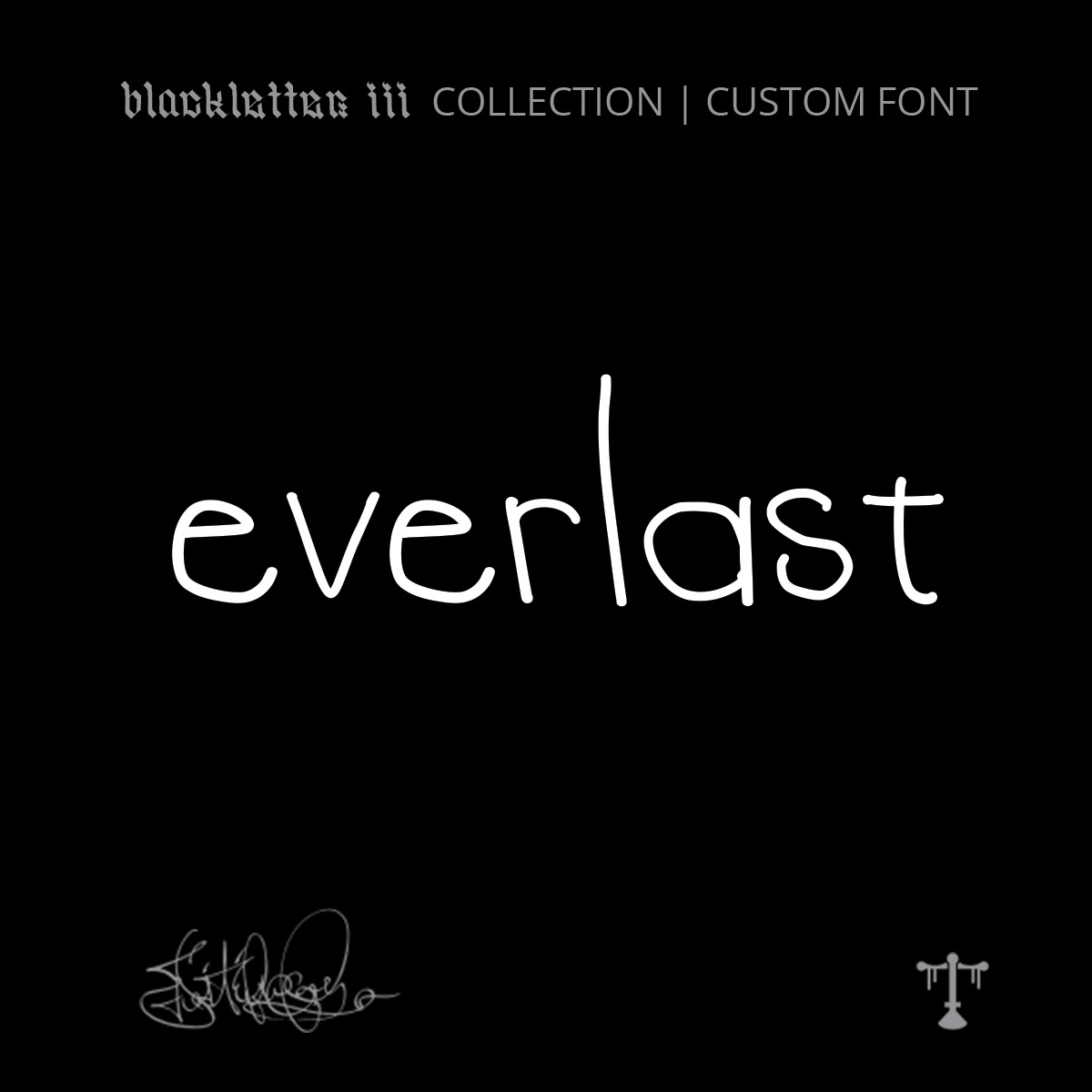 Everlast Font - Justified Ink