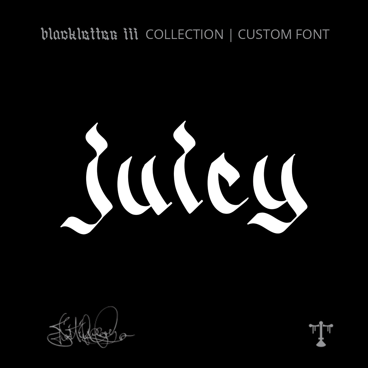 Juicy Font - Justified Ink