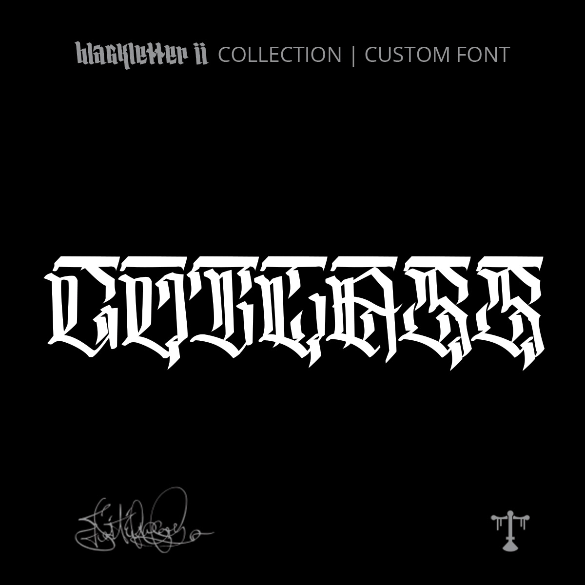 Cutlass Font - Justified Ink