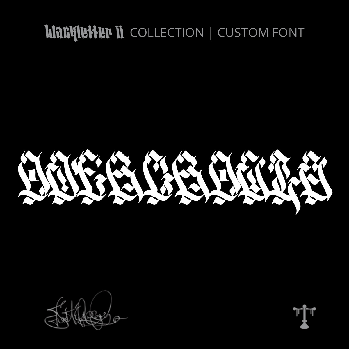 Overgrowth Font - Justified Ink