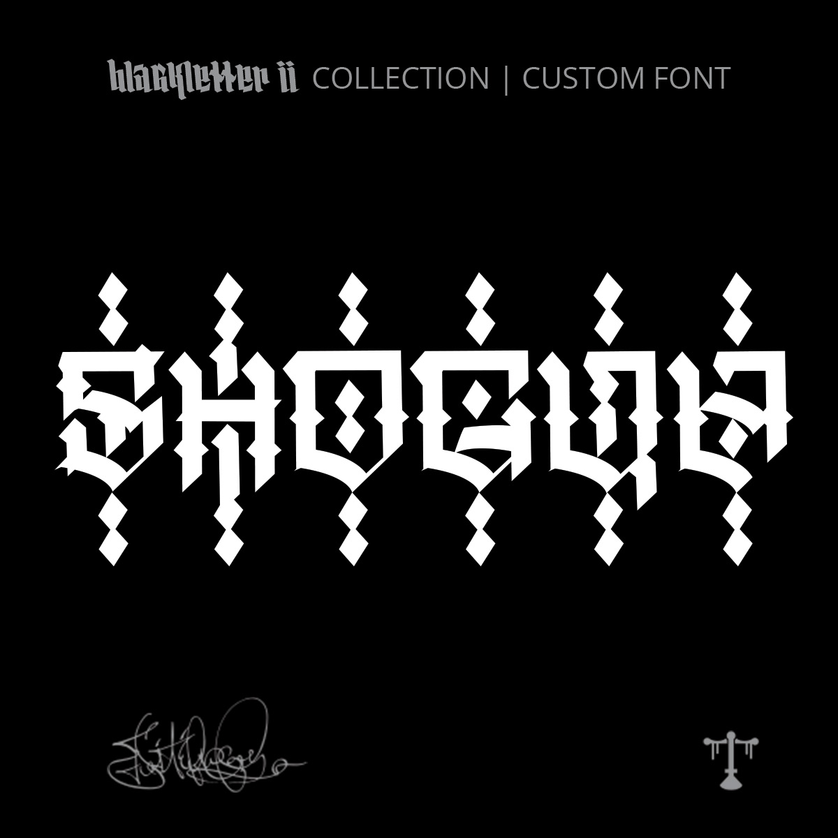 Shogun Font - Justified Ink